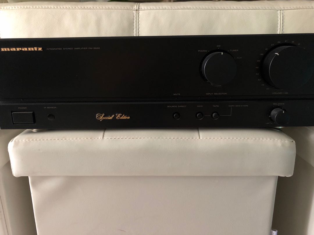 Marantz PM-55SE Power Amplifier, Audio, Other Audio Equipment on Carousell