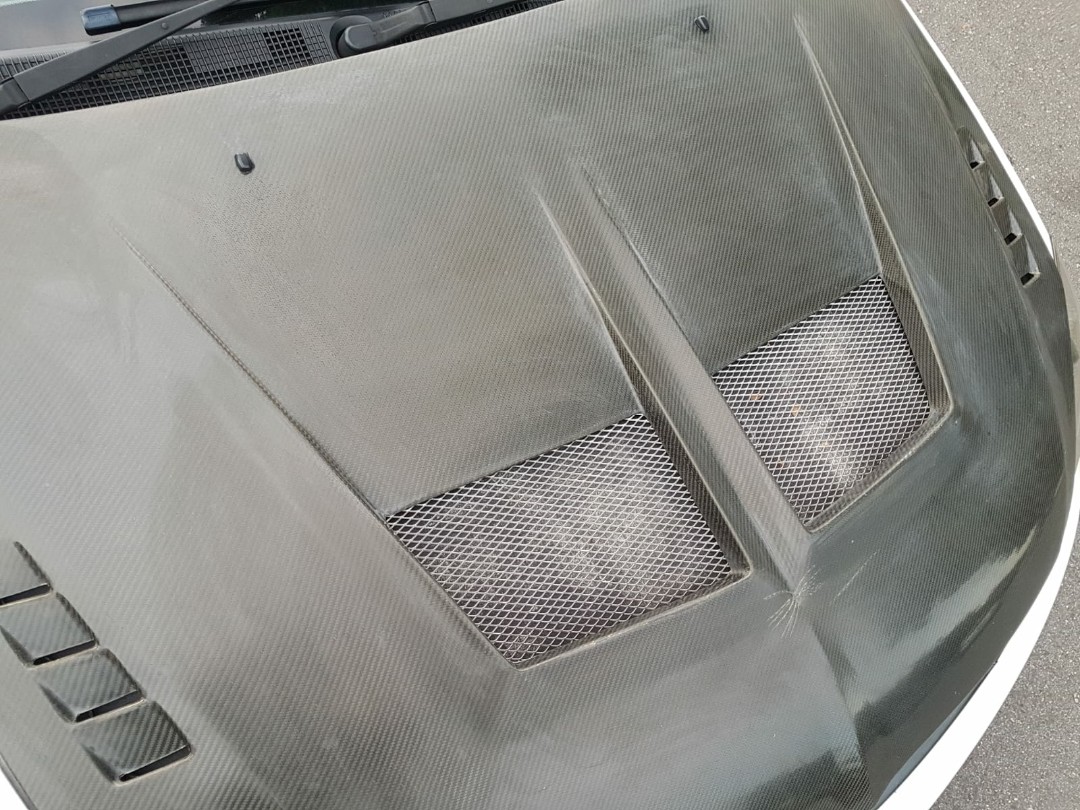Mitsubishi Lancer Glx Cs3 Varis style Carbon Fibre Bonnet, Car ...
