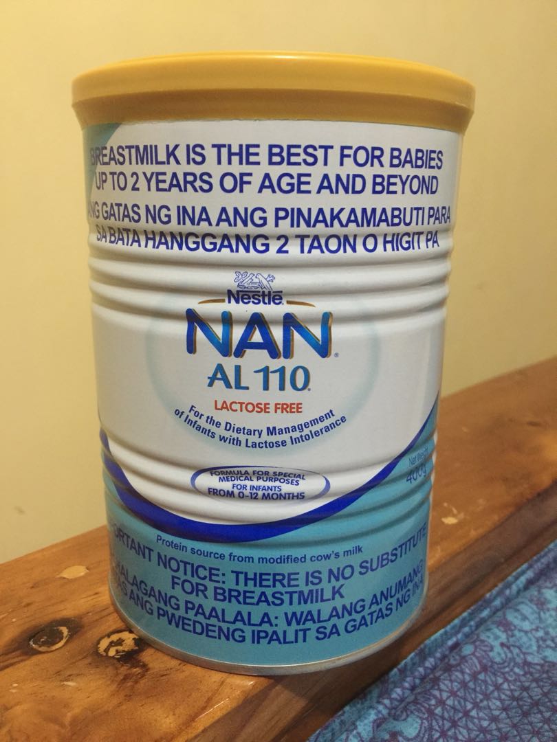 NAN AL110 Lactose Free, Babies & Kids, Nursing & Feeding, Breastfeeding ...