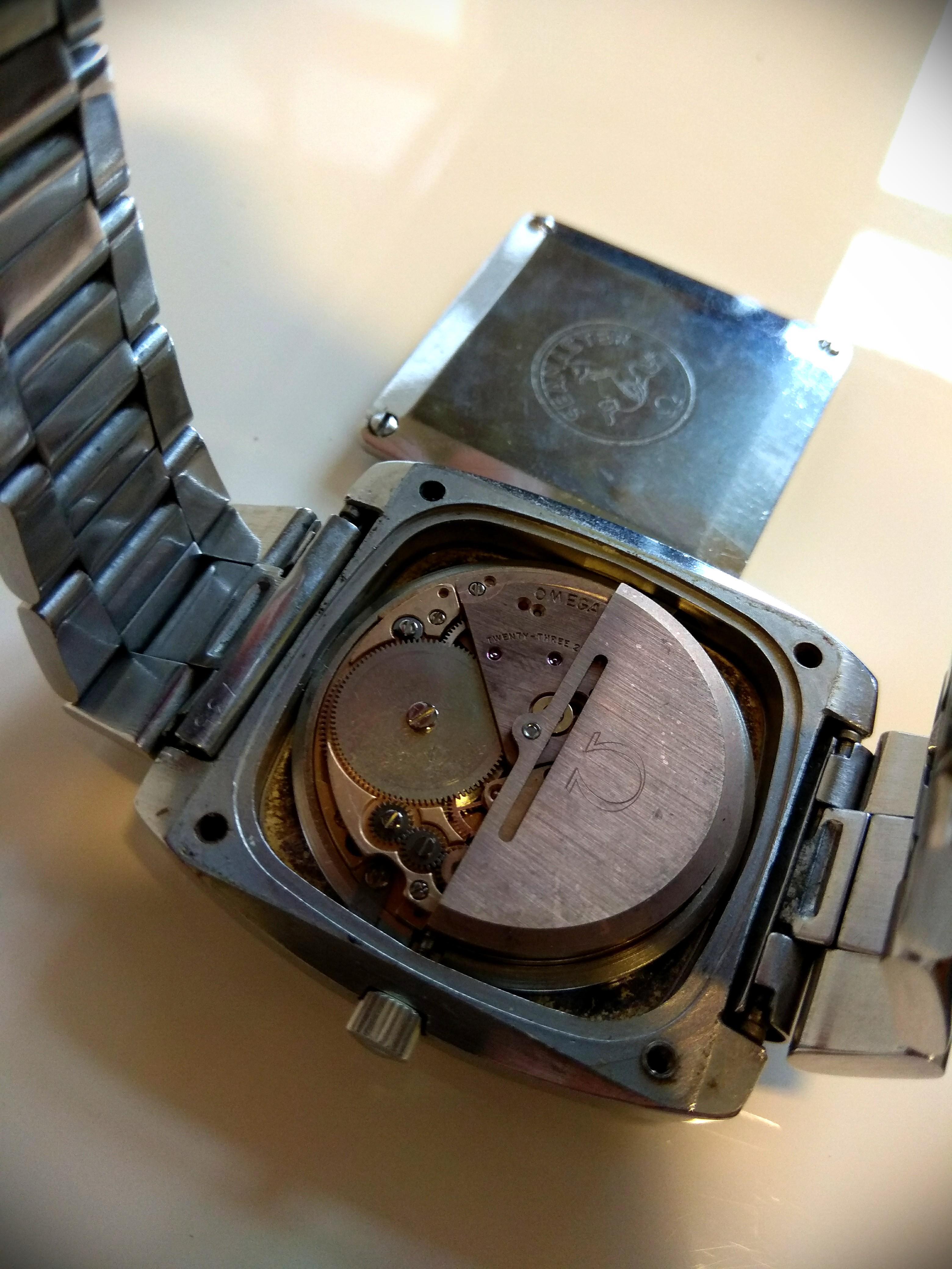 Omega Seamaster - Big Square (automatic), Luxury, Watches on Carousell