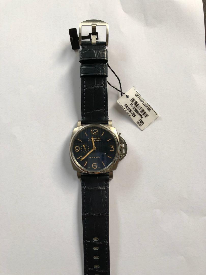 Panerai Luminor Due 3 Days Automatic Titanio PAM 729 LImited Edition ...