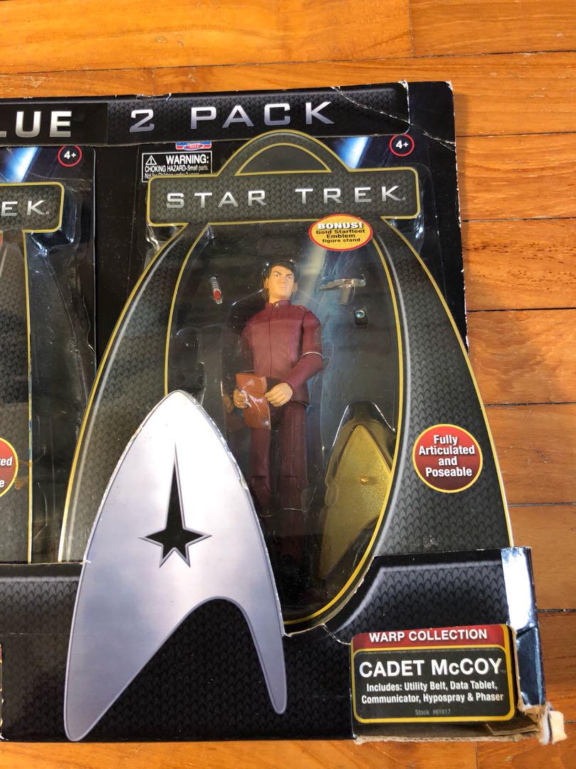 Collectible Playmates Toys Kirk & McCoy Star Trek Warp Collection ...