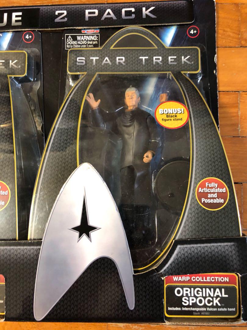Collectible Playmates Toys Spock Star Trek Warp Collection, Hobbies ...