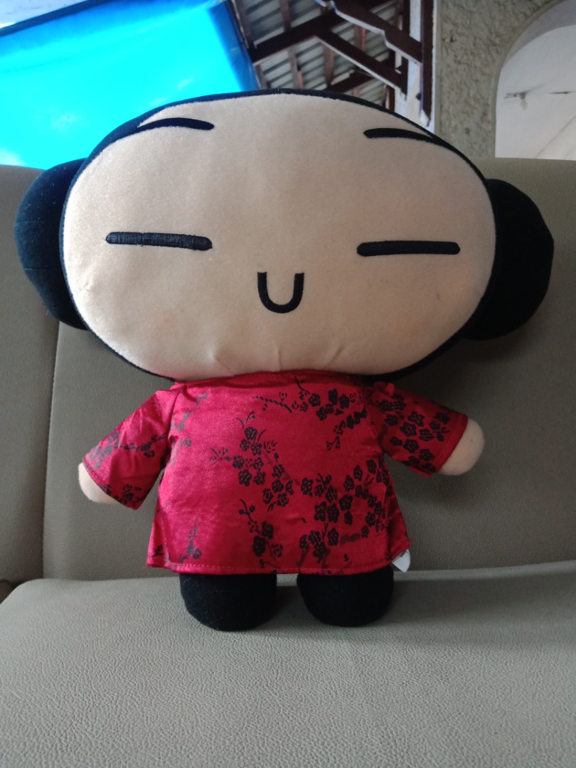 Pucca Plush Doll 16 inches (Authentic-Preloved), Babies & Kids, Infant ...
