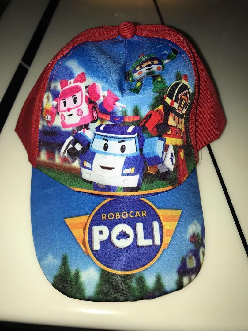 Robocar Poli baseball cap, Babies & Kids, Babies & Kids Fashion on ...