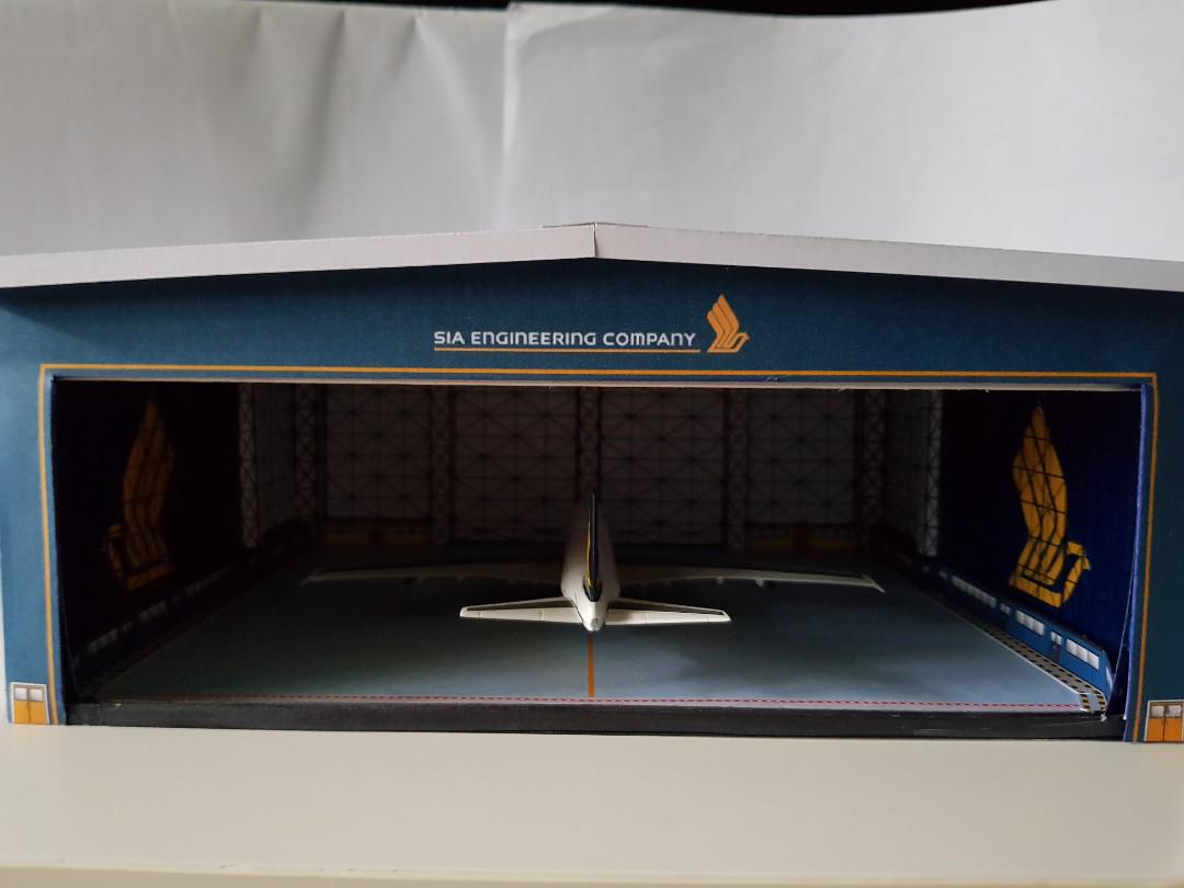SIAEC (SIA Engineering Company) Hangar Scale 1:400, Hobbies & Toys ...
