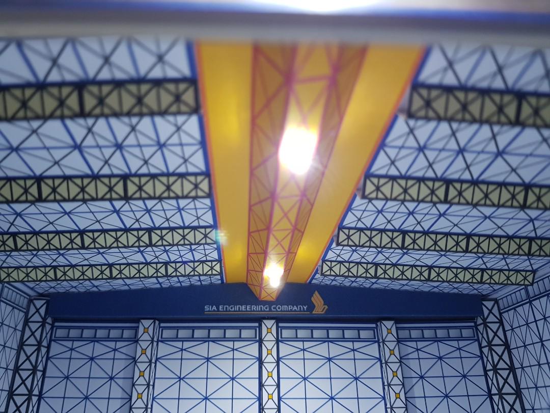 SIAEC (SIA Engineering Company) Hangar Scale 1:400, Hobbies & Toys ...