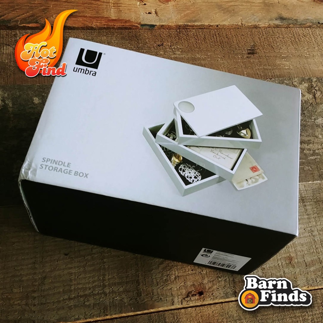UMBRA SPINDLE STORAGE BOX, Furniture & Home Living, Home Improvement ...