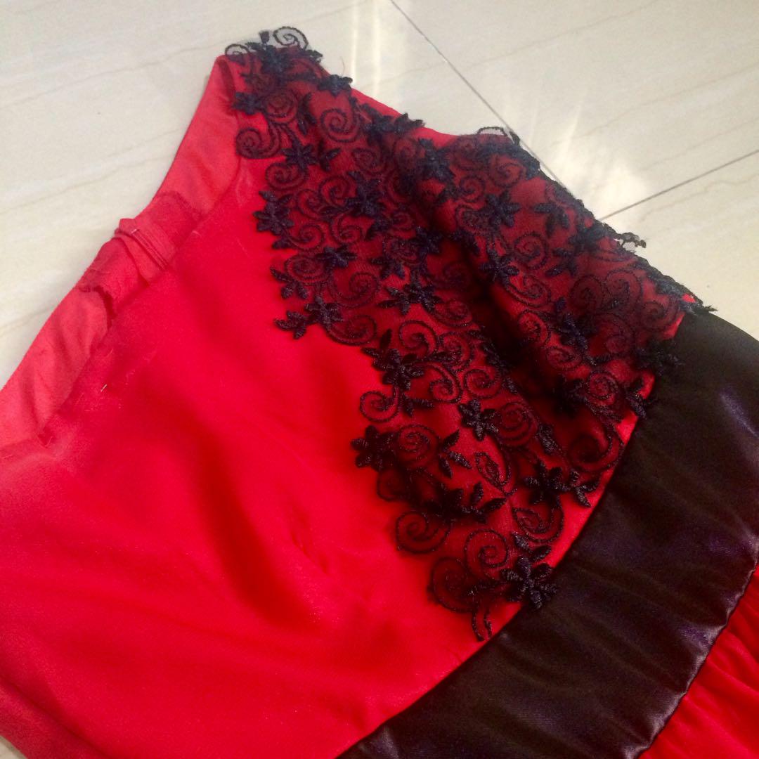 Venus Cut Gown, Women's Fashion, Dresses & Sets, Evening dresses ...