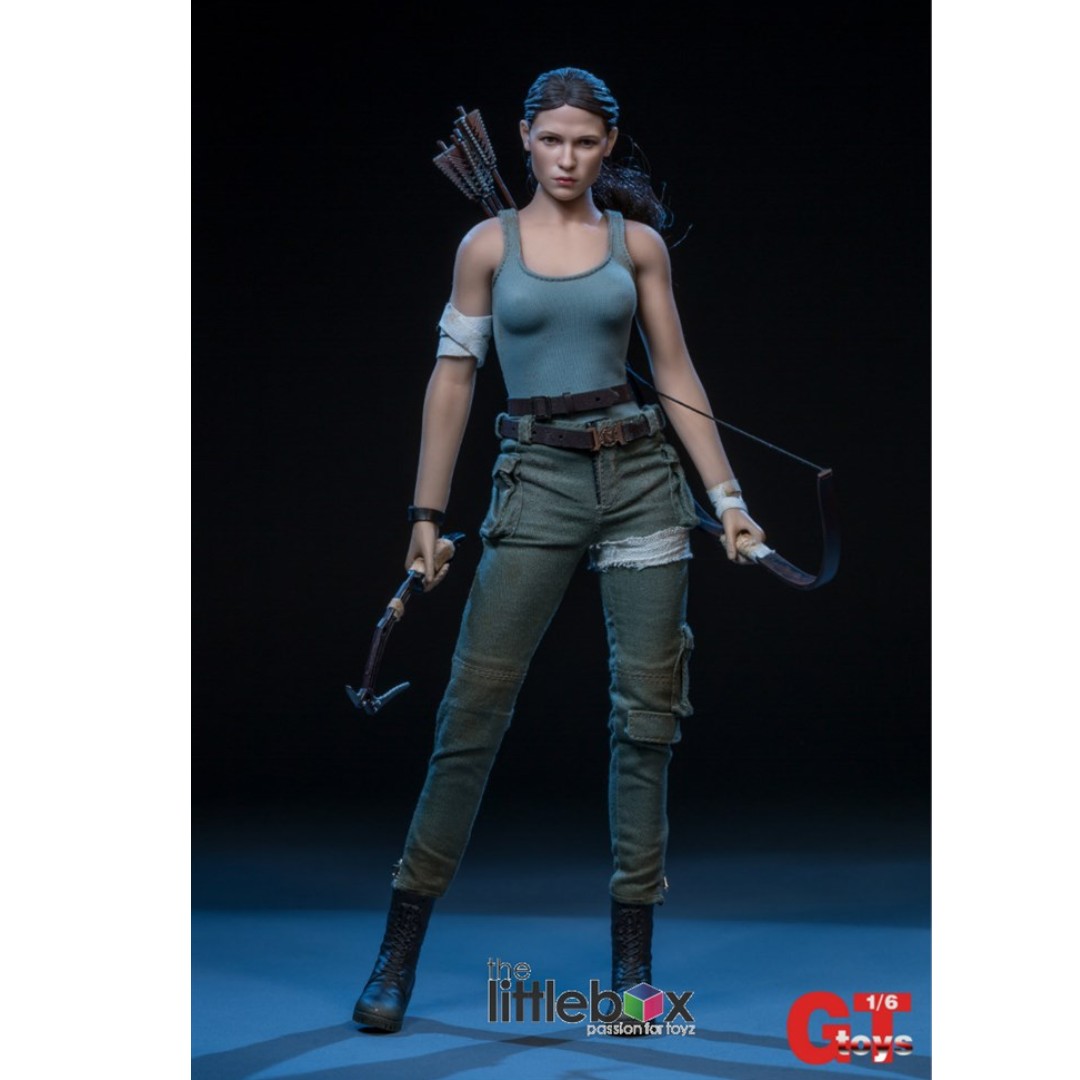 [WITH BODY] GT Toys 1/6 Scale The Explorer Tomb Raider Alicia Vikander Lara Croft, Hobbies ...