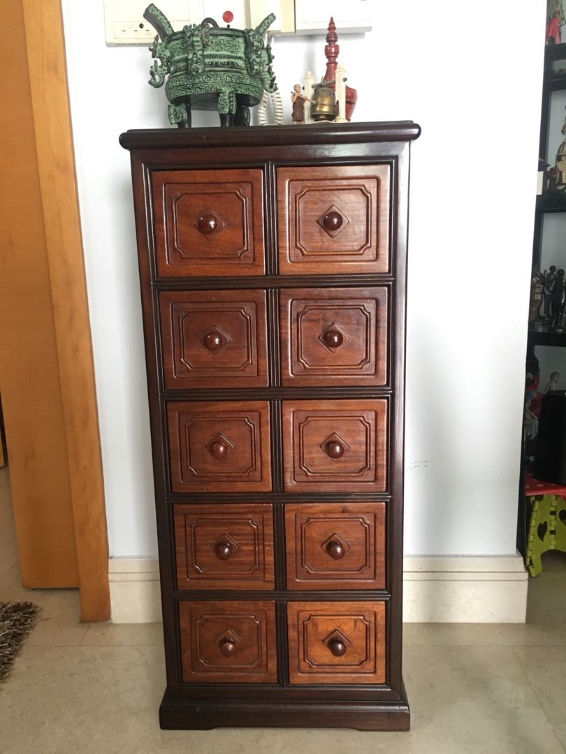 Wooden Cabinet / Drawer, Furniture & Home Living, Furniture, Shelves ...
