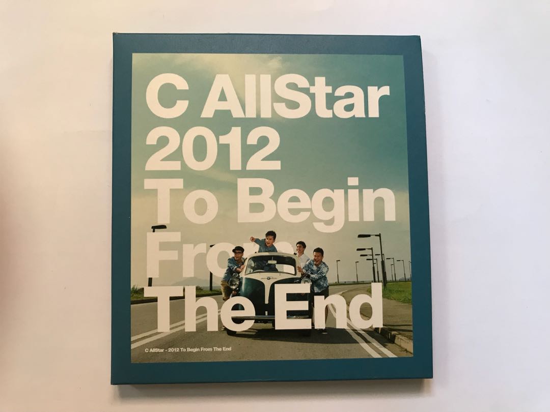全新 親筆簽名 C AllStar To begin from the end 梁釗峰 陳健安 吳崇銘 King Jase, 興趣及遊戲, 收藏品及紀念品, 明星周邊 - Carousell