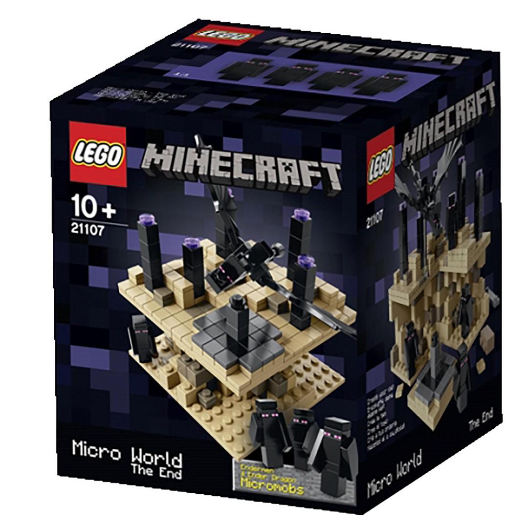 全新 Lego Minecraft 21107 The End / Micro World, 興趣及遊戲, 玩具 & 遊戲類 - Carousell