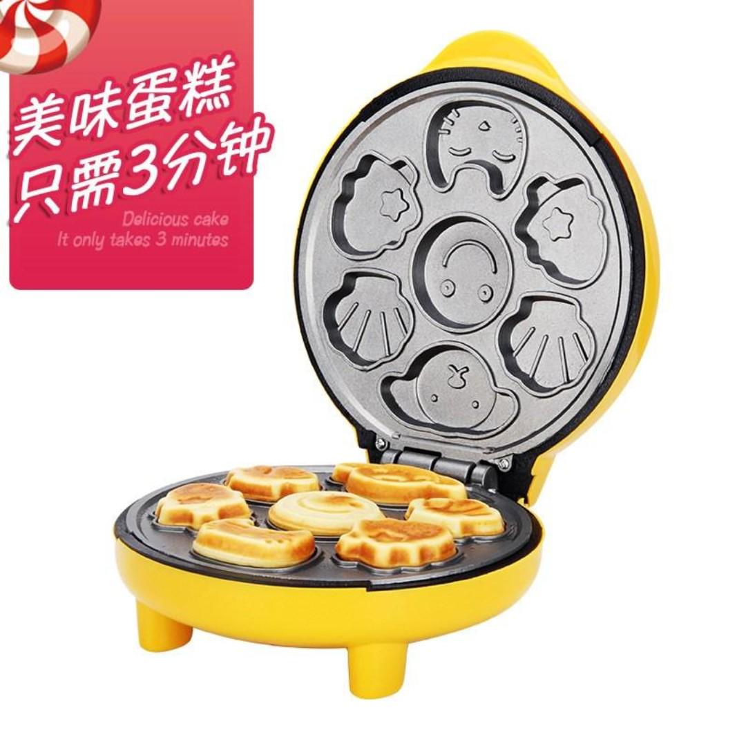 cartoon mini waffle maker