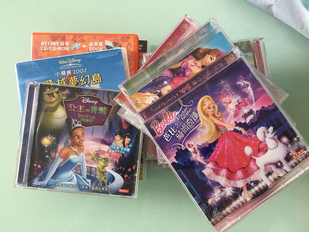 Barbie VCD, 興趣及遊戲, 音樂、樂器 & 配件, 音樂與媒體 - CD 及 DVD - Carousell