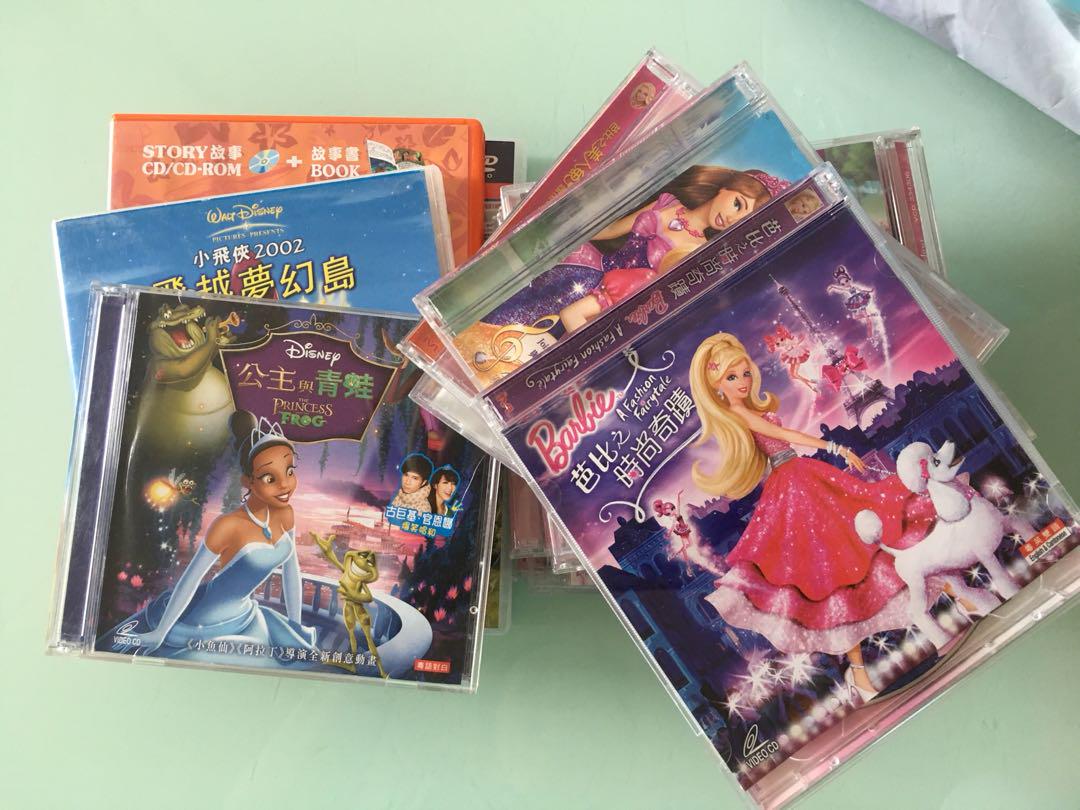 Barbie VCD, 興趣及遊戲, 音樂、樂器 & 配件, 音樂與媒體 - CD 及 DVD - Carousell