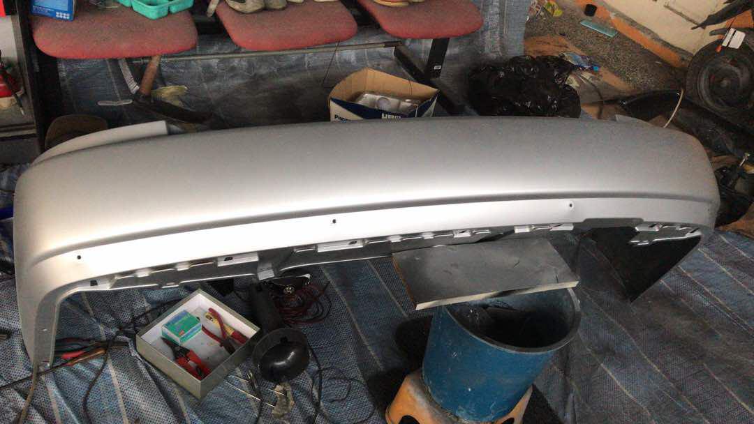 Bumper sv4 type b repaint (silver matte), Auto Accessories on Carousell