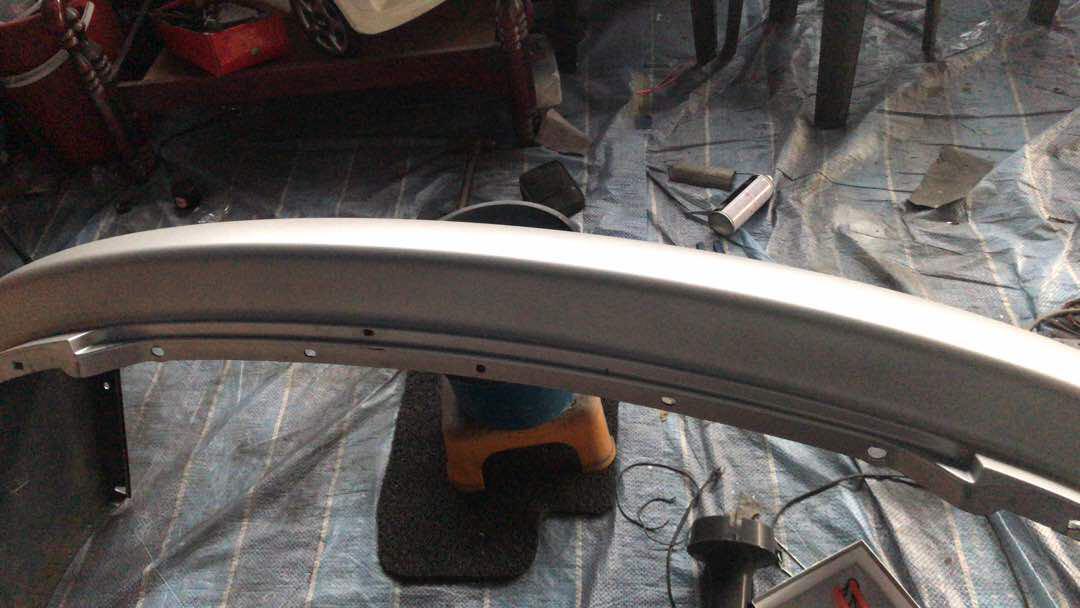 Bumper sv4 type b repaint (silver matte), Auto Accessories on Carousell