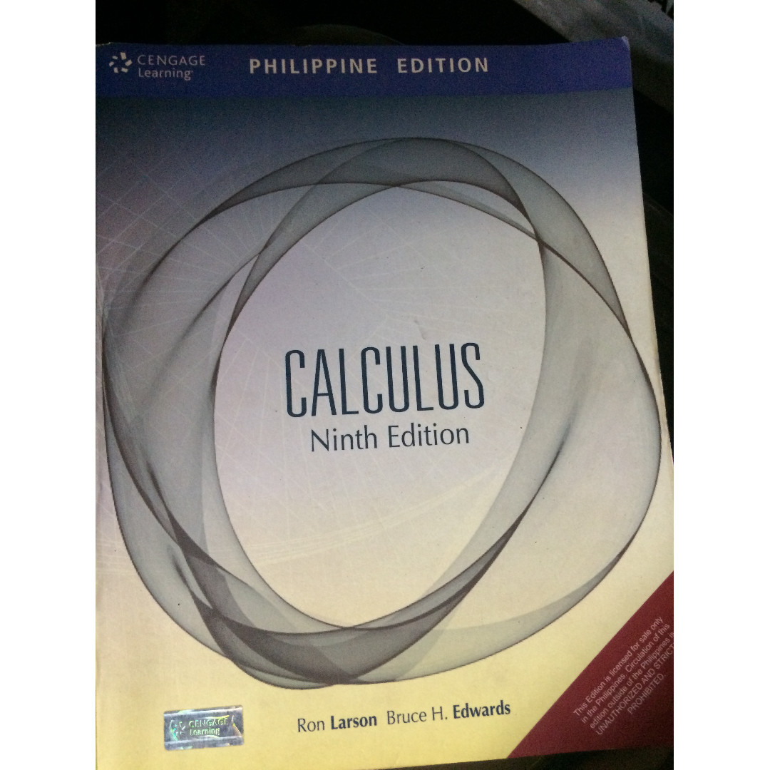 Calculus Ninth Edition, Hobbies & Toys, Books & Magazines, Textbooks on ...