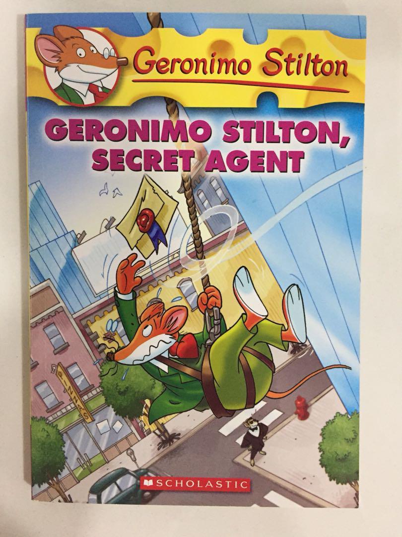 Geronimo Stilton - Geronimo Stilton, Secret Agent, Books & Stationery ...