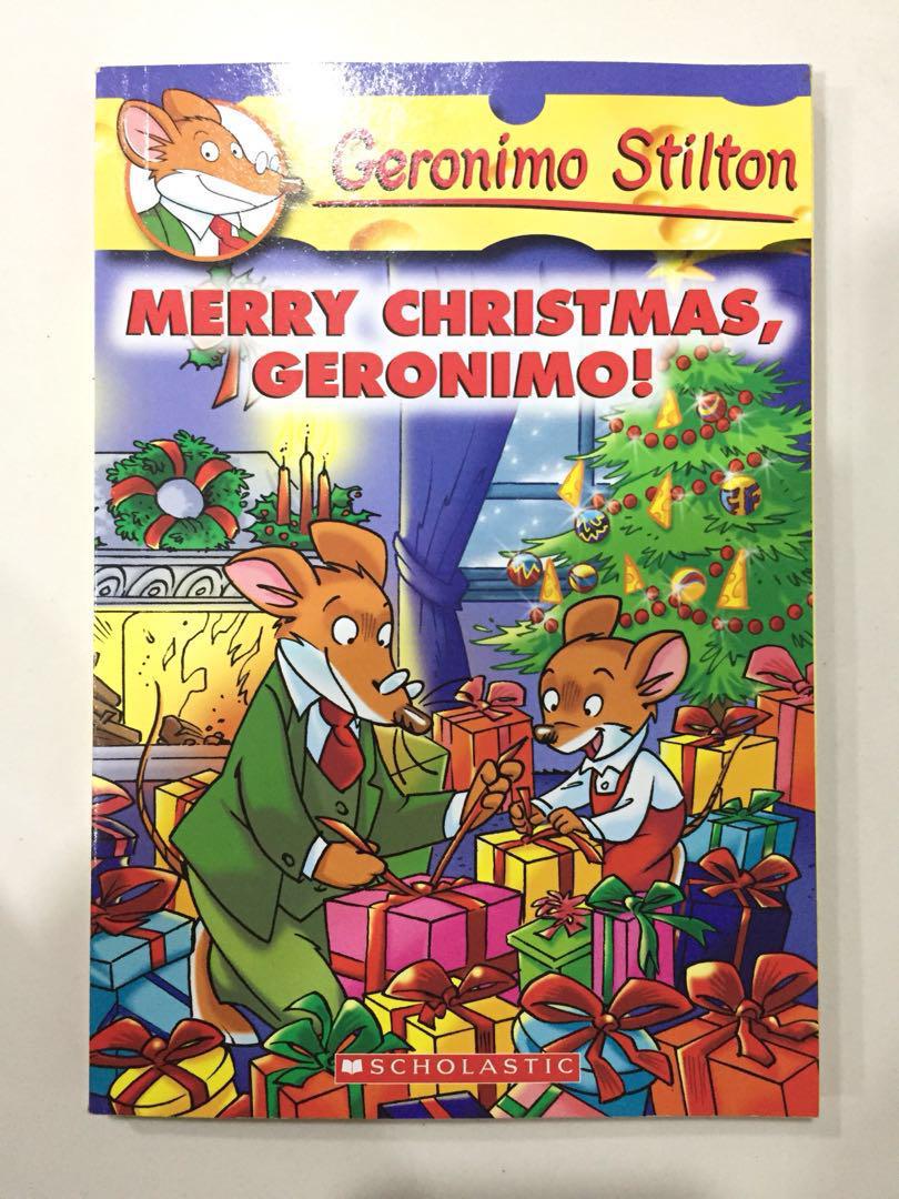 Geronimo Stilton - Merry Christmas, Geronimo!, Hobbies & Toys, Books ...