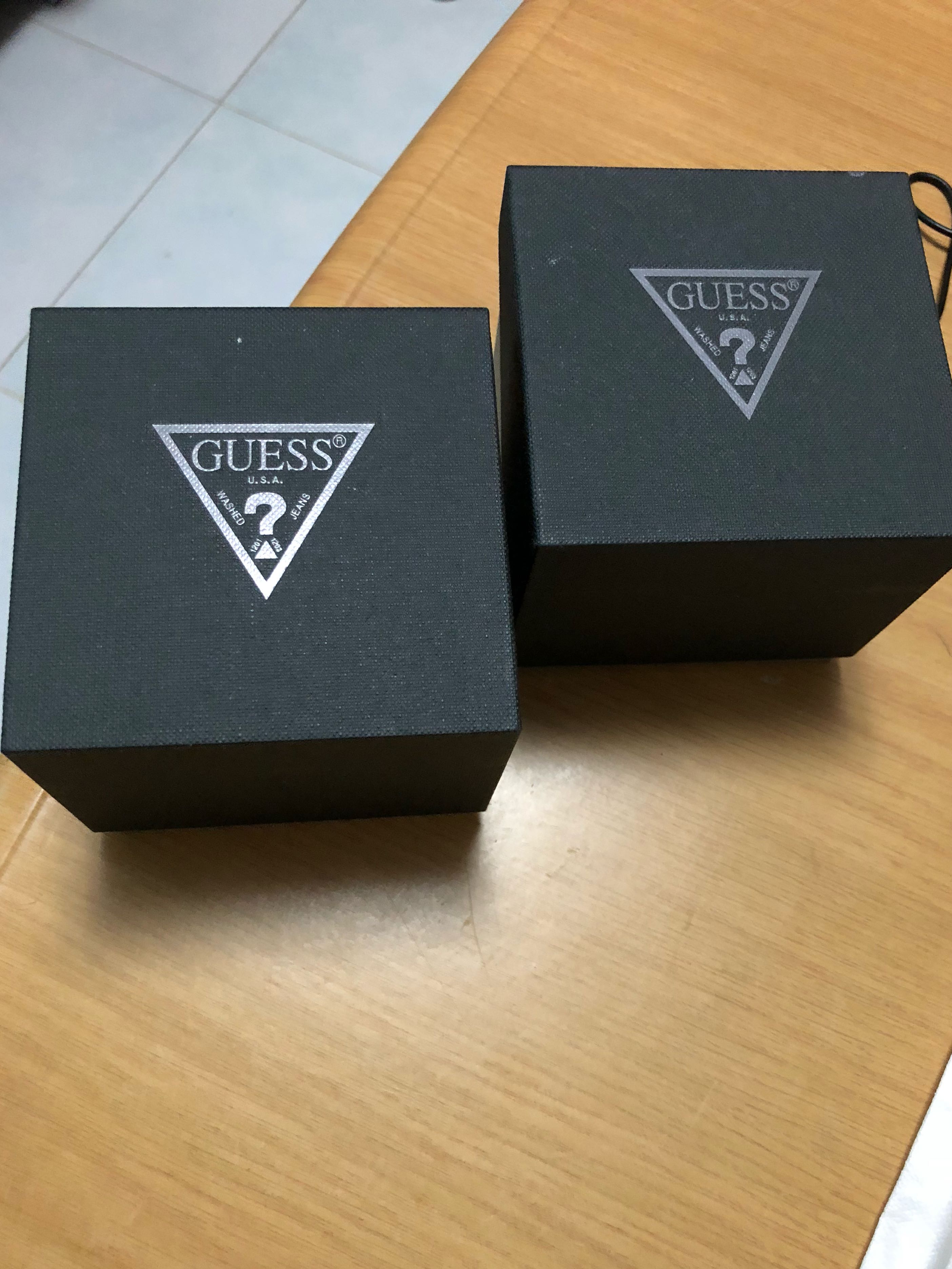 Guess watch box, Women's Fashion, New Undergarments & Loungewear on ...