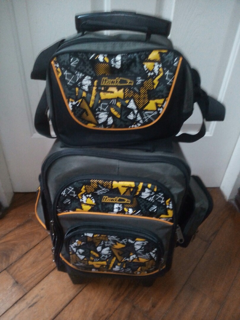 Hawk trolley bag, Babies & Kids, Going Out, Diaper Bags & Wetbags on ...