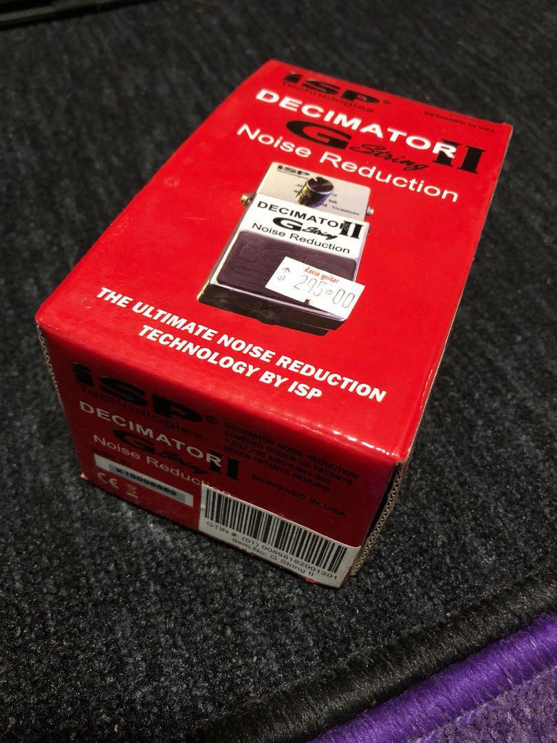 ISP Decimator II G String Noise Gate pedal, Hobbies & Toys, Music ...
