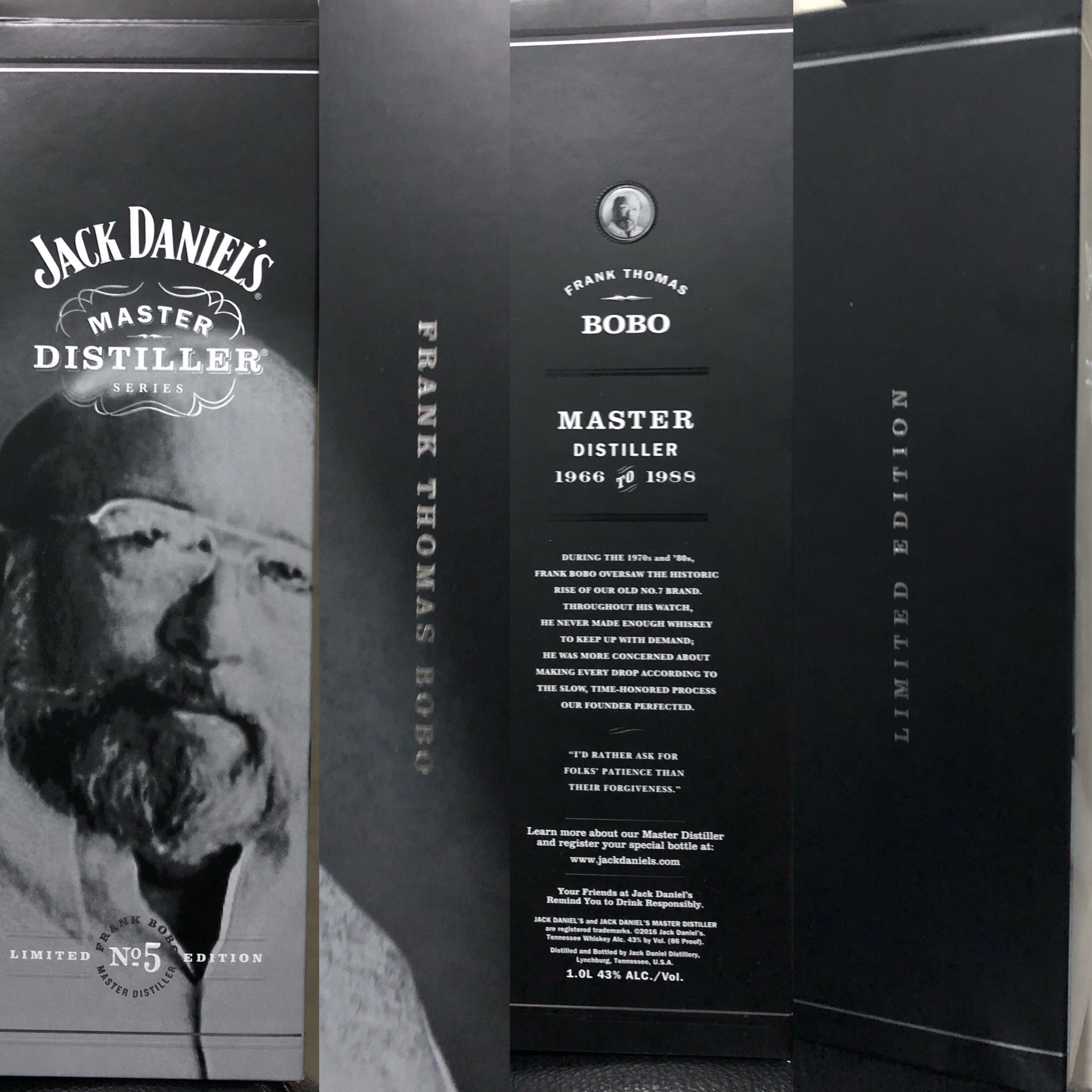 Jack Daniel's Master Distiller Series Limited Edition No.5 (1 Litre ...