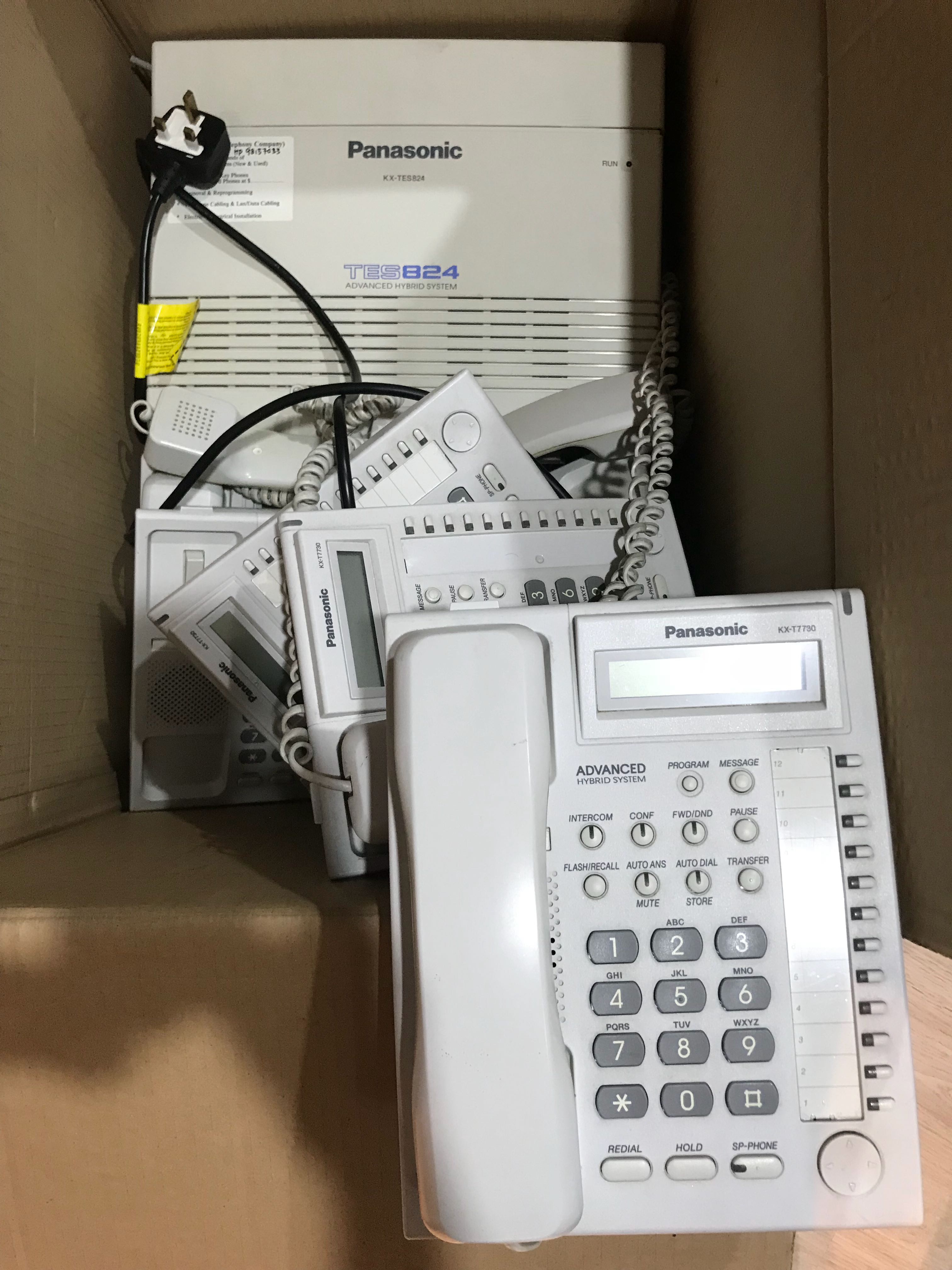 Key Telephone System (7 units), Audio, Other Audio Equipment on Carousell