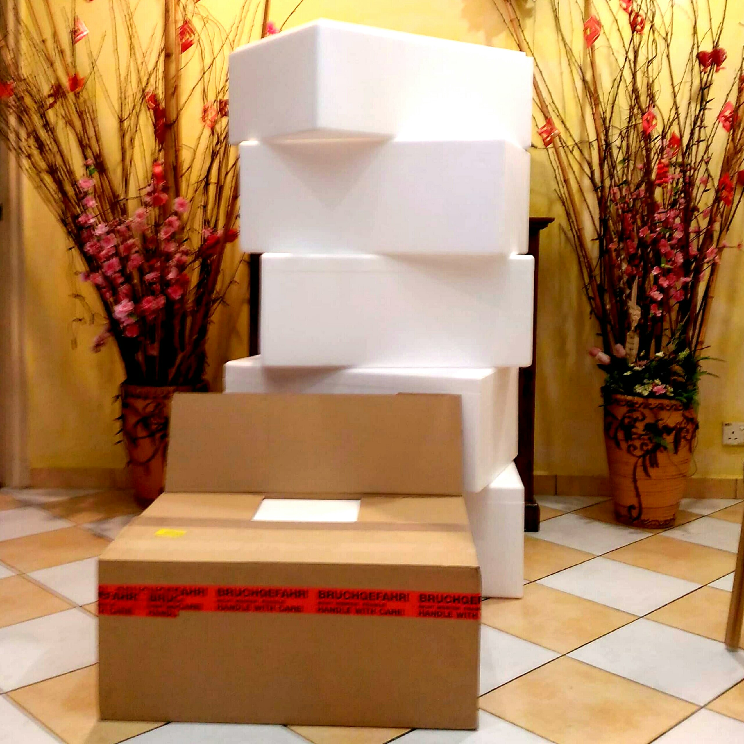 (Each) Large Styrofoam Box, Everything Else, Others on Carousell