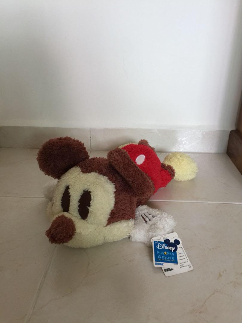 Laying Mickey Mouse, Hobbies & Toys, Toys & Games on Carousell