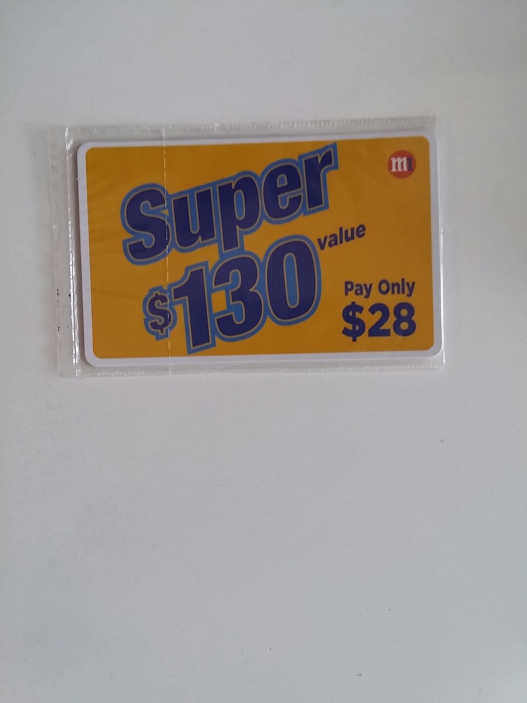 M1 Super 130 Top Up Card, Mobile Phones & Gadgets, Mobile & Gadget ...