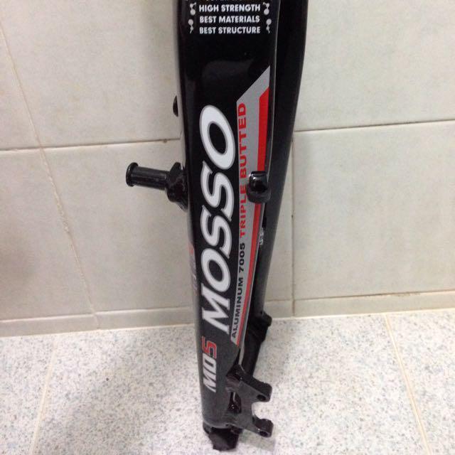 Mosso Rigid Fork MD5 with removable v brake mounts, Sports Equipment ...