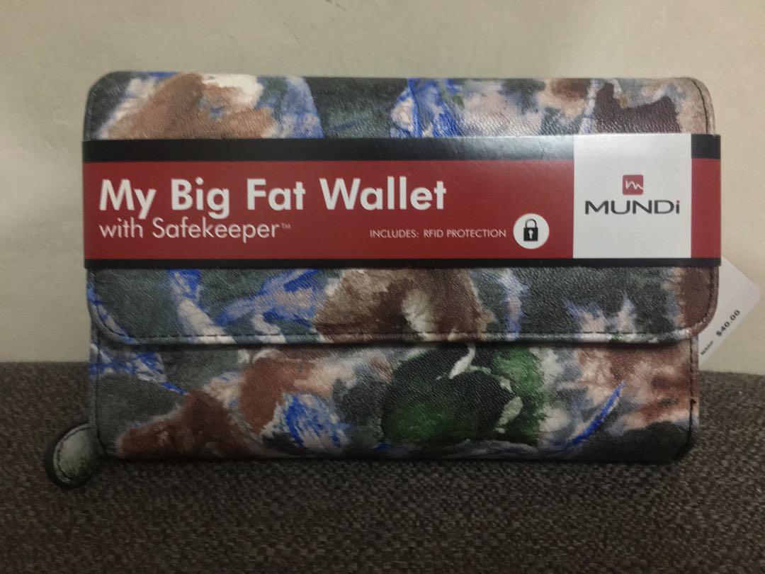 Mundi My Big Fat Wallet, Women's Fashion, Bags & Wallets, Wallets ...