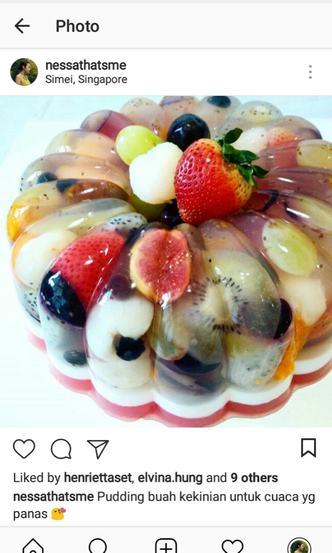 Premium Pudding, Food & Drinks, Packaged & Instant Food on Carousell