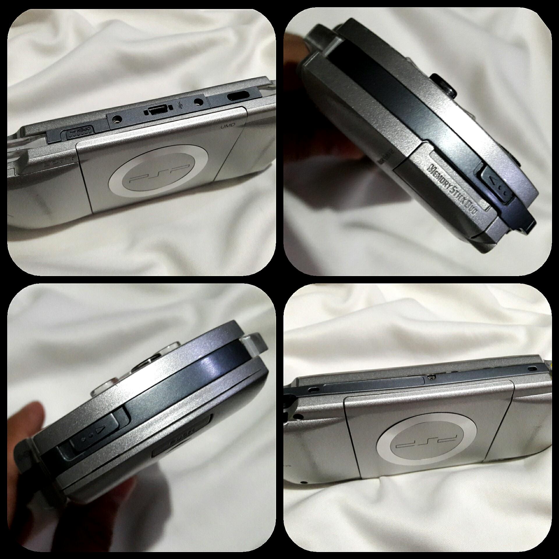 Silver Psp 1000 fat phat v6.60 Downloadable, Video Gaming, Video Game ...