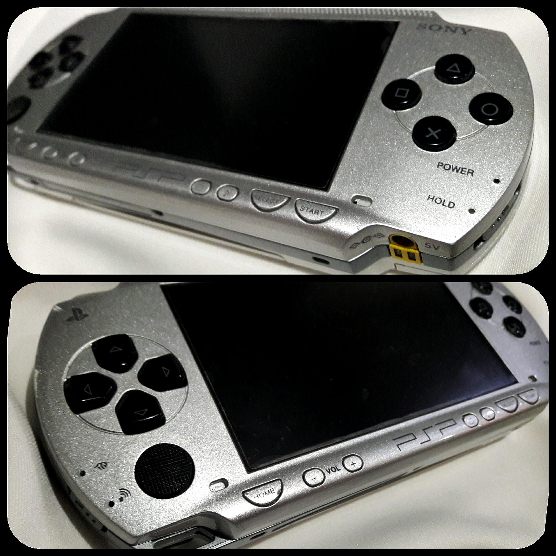 Silver Psp 1000 fat phat v6.60 Downloadable, Video Gaming, Video Game ...