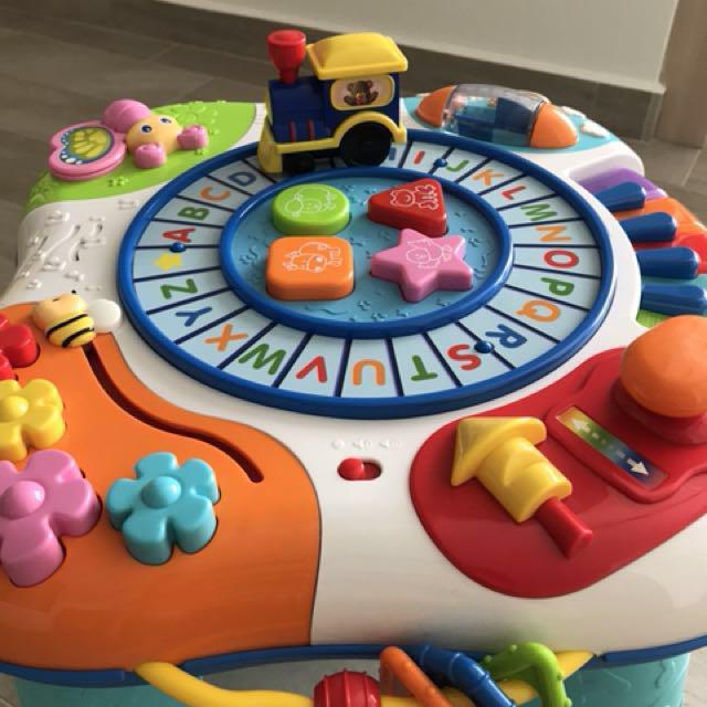 Winfun Letter, Train & Piano Activity Table, Babies & Kids, Baby ...