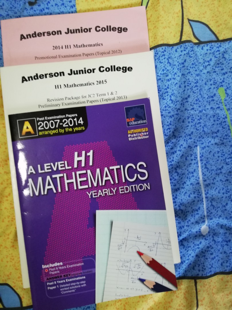 A Level H1 Mathematics TYS and Past Papers, Hobbies & Toys, Books ...