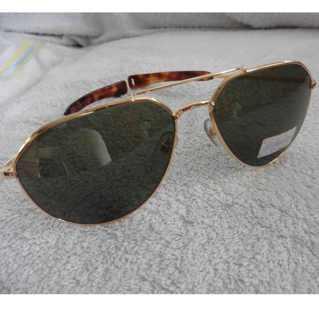 American Optical Ao Sunglasses Original Skymaster Aviator Mens