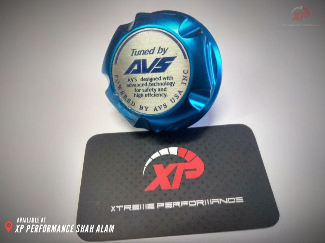 Avs engine oil cap for honda blue color, Auto Accessories on Carousell