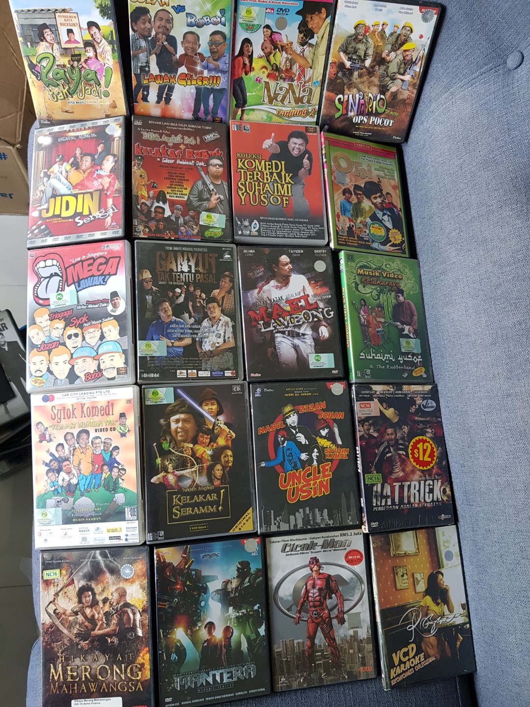 Dvd melayu kelakar action raya tak jadi lawak giler jozan boboi nana ...