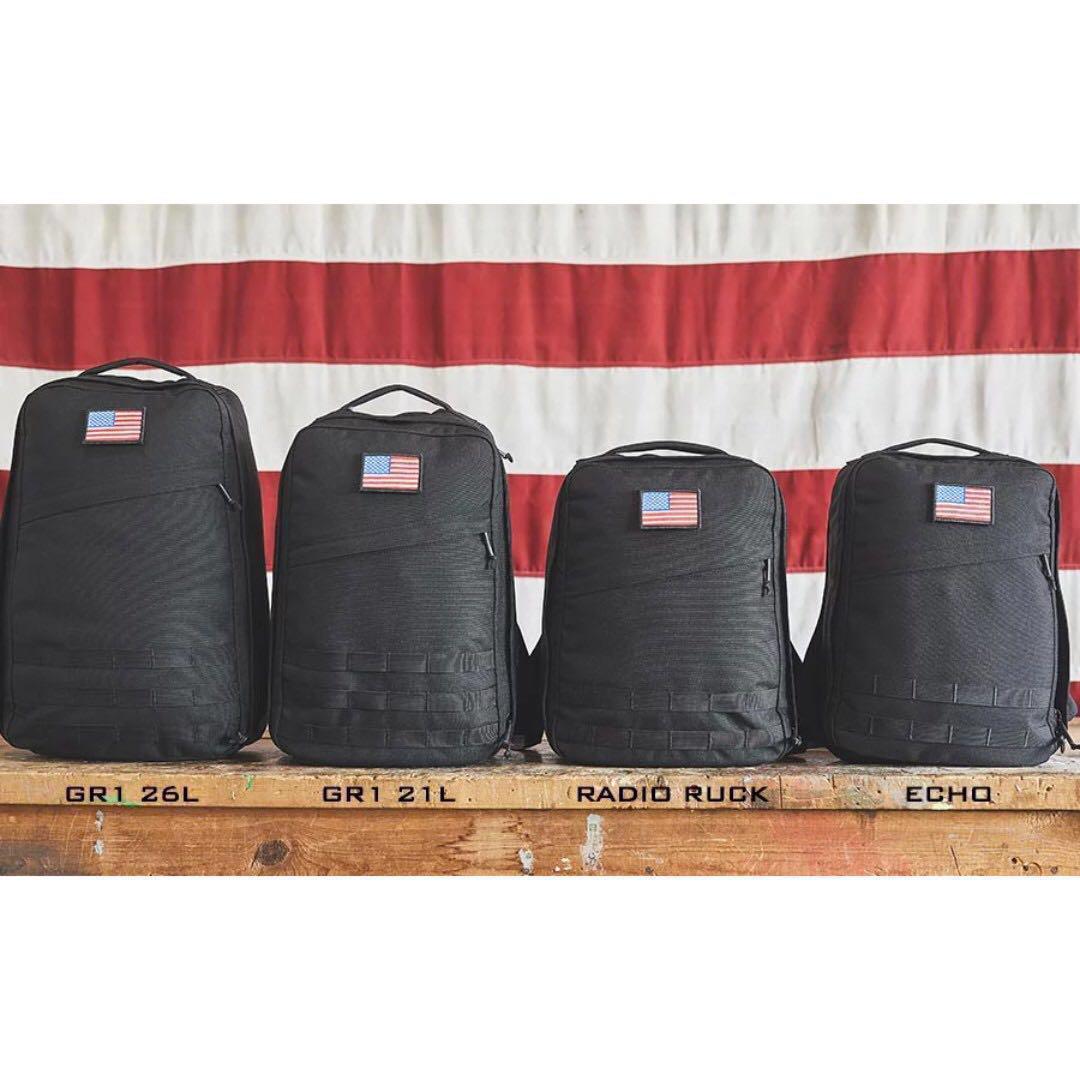 GoRuck Radio Ruck (Black 21L), Men's Fashion, Bags, Backpacks on Carousell