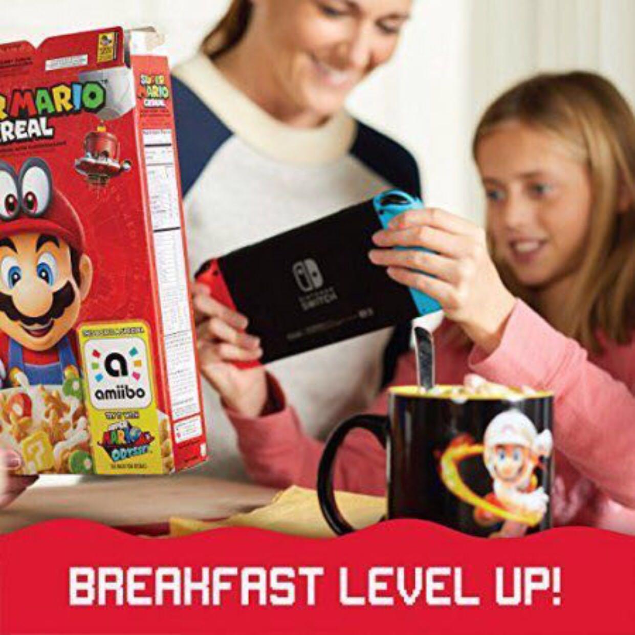 Kellogg's Limited Edition Super Mario Marshmallow Cereal, Food & Drinks ...
