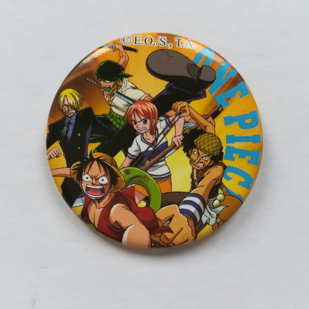 One Piece - Sanji, Zoro, Nami, Luffy, Usopp - Badge, Hobbies & Toys ...