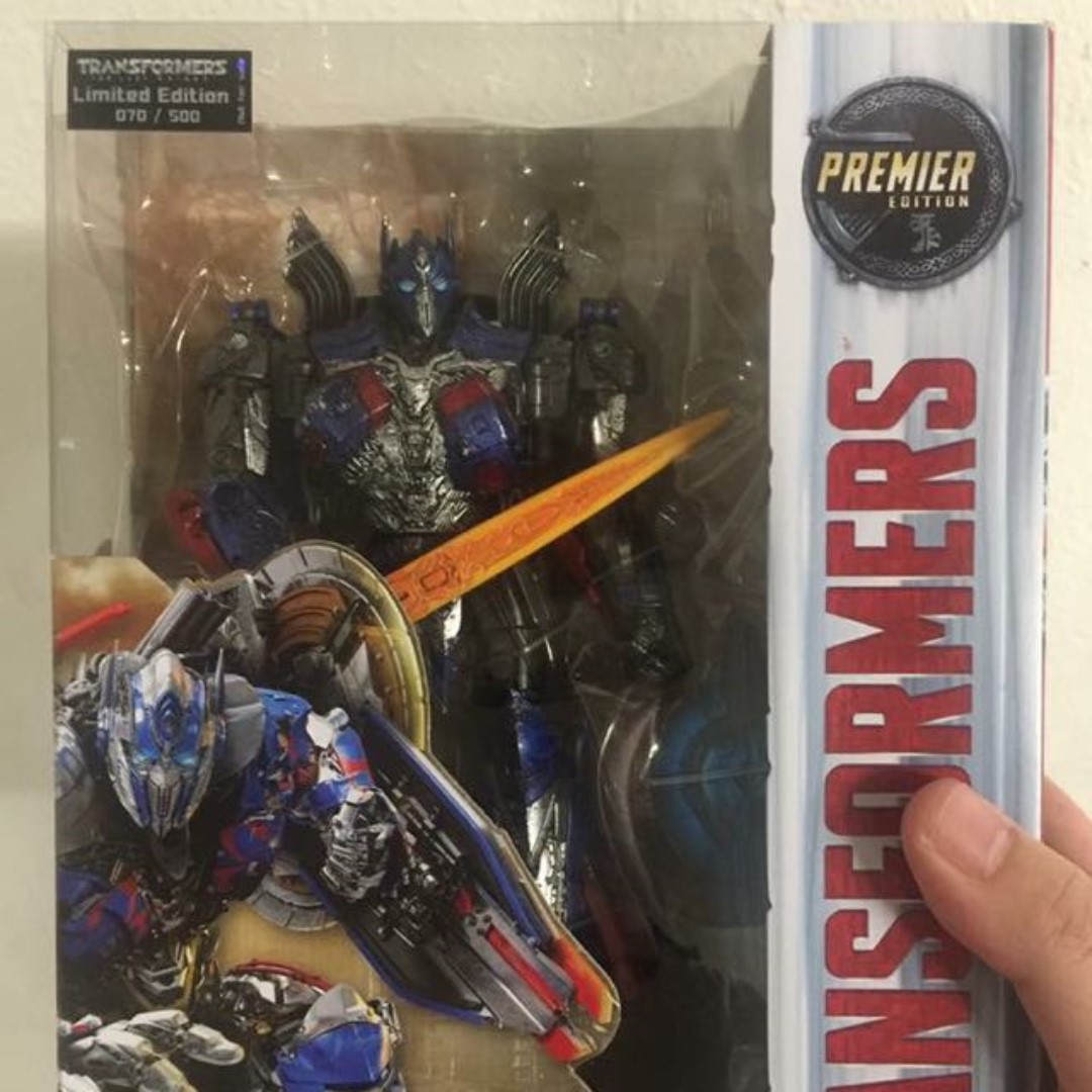 RARE TRANSFORMERS THE LAST KNIGHT TLK BATTLE DAMAGE OPTIMUS PRIME ...