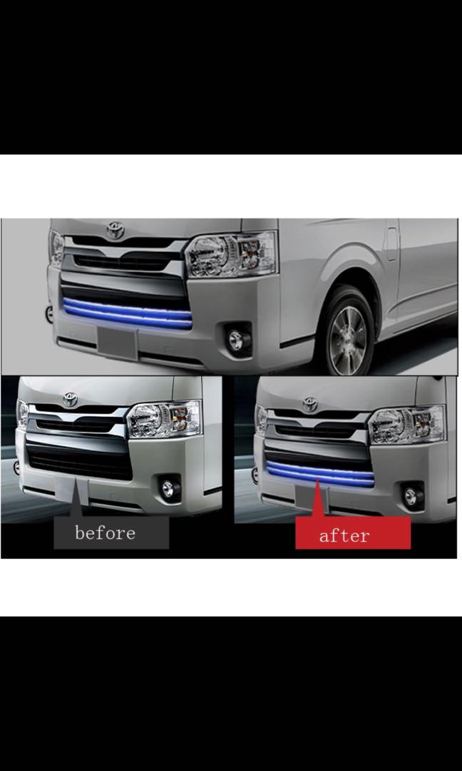 Toyota hiace front bumper grill Trim, Car Accessories, Accessories on ...