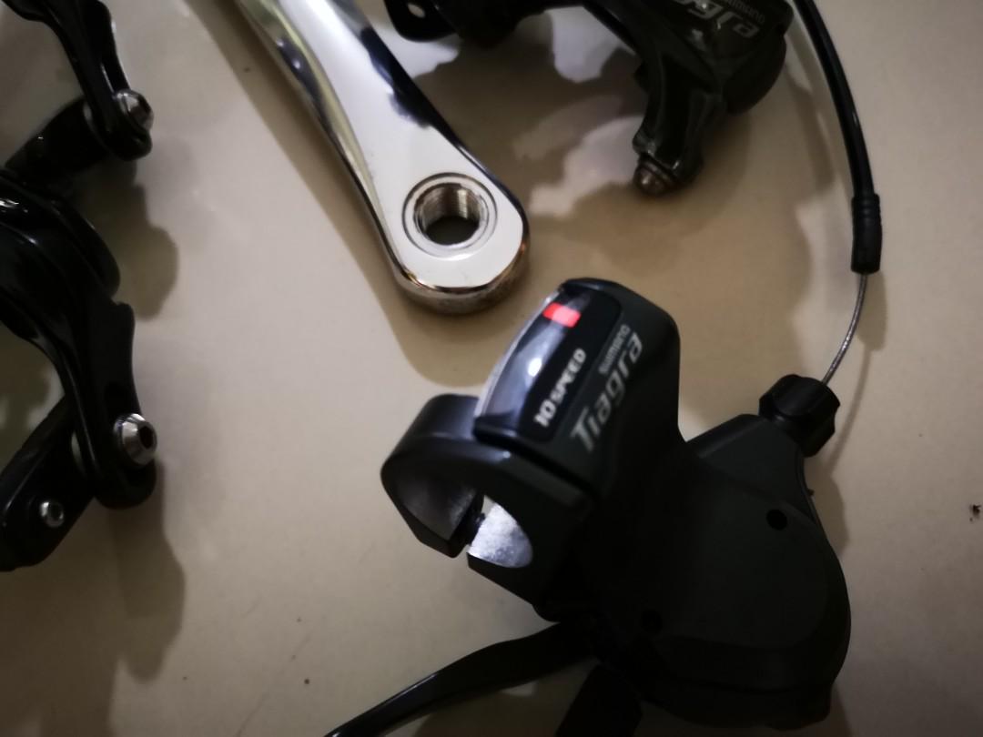 10 Speed Shimano Tiagra 4700 Group Set, Sports Equipment, Bicycles ...