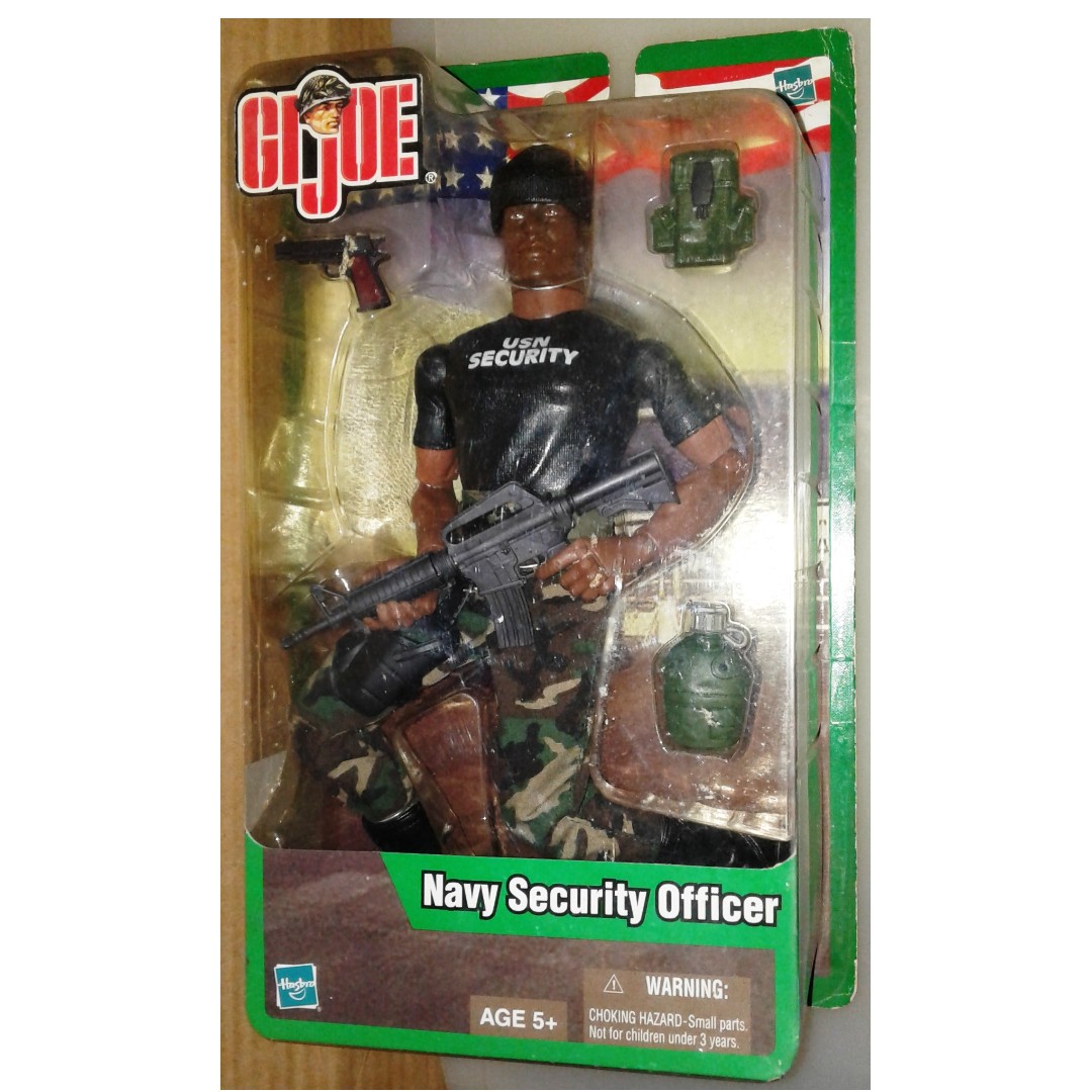 絕版 2003年 Hasbro G.I. Joe Navy Security Officer 12吋 action figure 1款, 興趣 ...